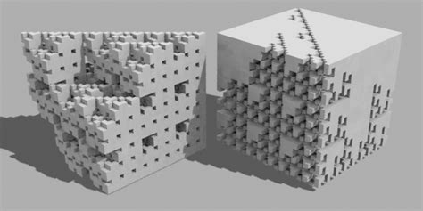 algorithmic menger sponge python