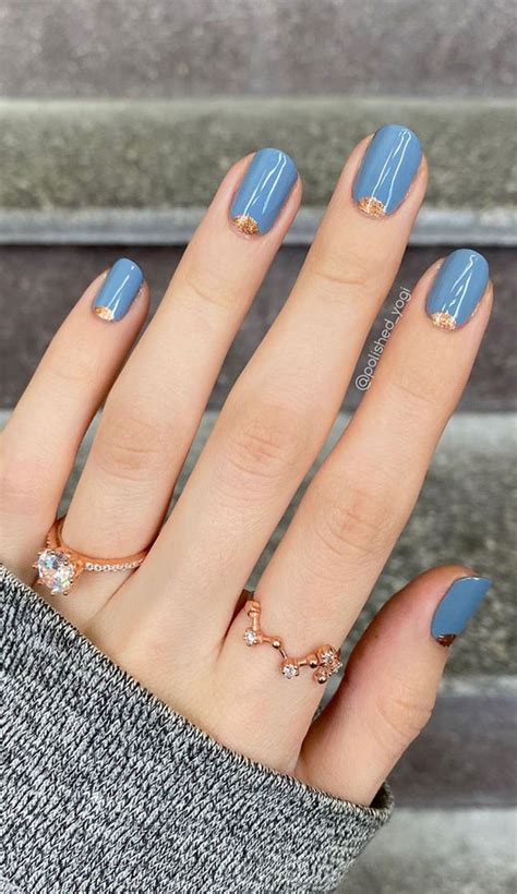 Crescent Moon Nails