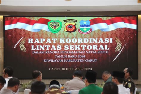 Kabid Humas Polda Jabar Polisi Gelar Rapat Lintas Sektoral Kesiapan