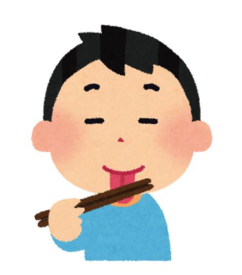 いろいろなマナーの悪い箸の使い方（嫌い箸）のイラスト かわいいフリー素材集 いらすとや