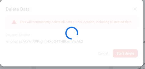 node js not able to delete a firestore document stack overflow
