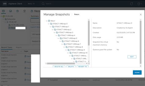 xtract error snapshot hierarchy is too deep nutanix community
