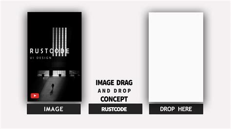 image drag and drop animation rustcode rustcode