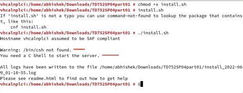 linux bin csh not found apt get command not found opensuse leap