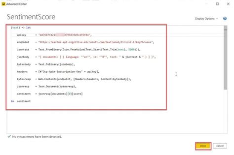 how to use azure text analytics in power bi azure lessons