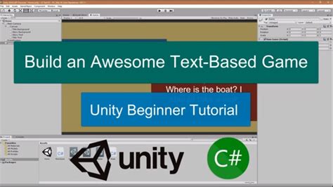 build an awesome text based game in unity perfect beginner s project