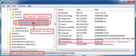 how to uninstall bestsync