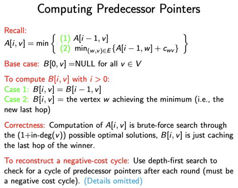 [stanford algorithms design and analysis part 2] c30 the bellman ford