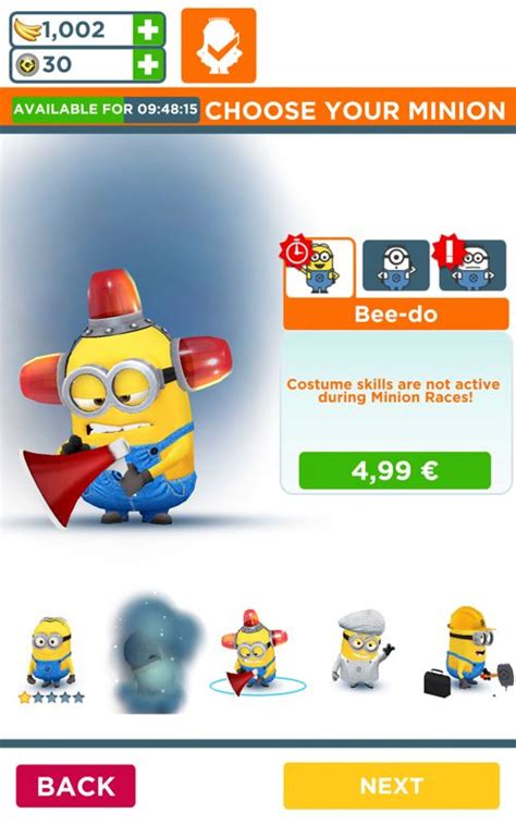 Despicable Me Minion Rush Costumes