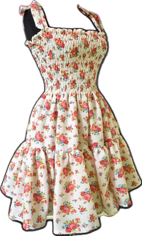 Cute Floral Cotton Dress Handmade Summer Dress Etsy In 2024 Floral