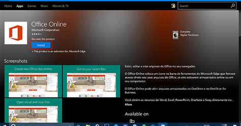 como usar office online no microsoft edge dicas e tutoriais techtudo