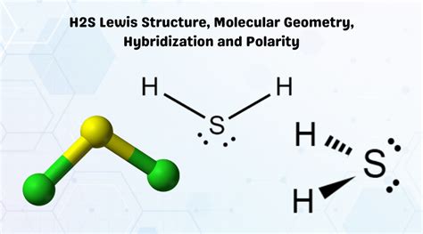 H2s Lewis Structure Molecular Geometry Hybridization And Polarity