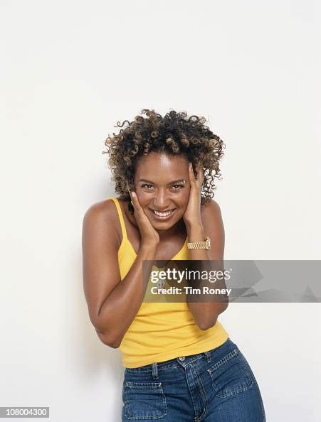 English Singer Melanie Brown Aka Scary Spice Of The Spice Girls