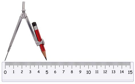 how to draw a line segment using compass teachoo