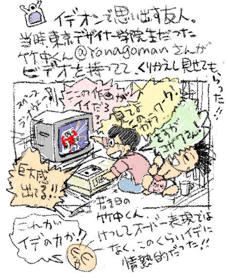 「私が「伝説巨人イデオン」で真っ先に思い出すのは、冨野監督でもなく湖川さんや板野さんでもなく、友人の竹中清 Yonagom」makkutokyoの漫画