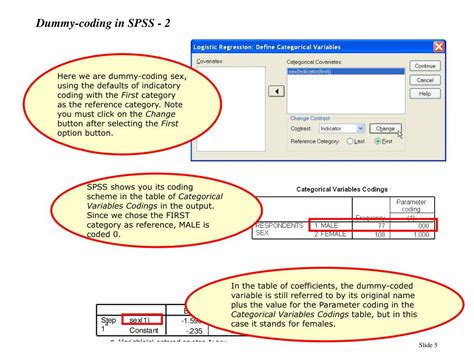 ppt standard binary logistic regression powerpoint presentation free