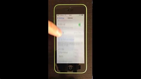 how to check data usage on your iphone youtube