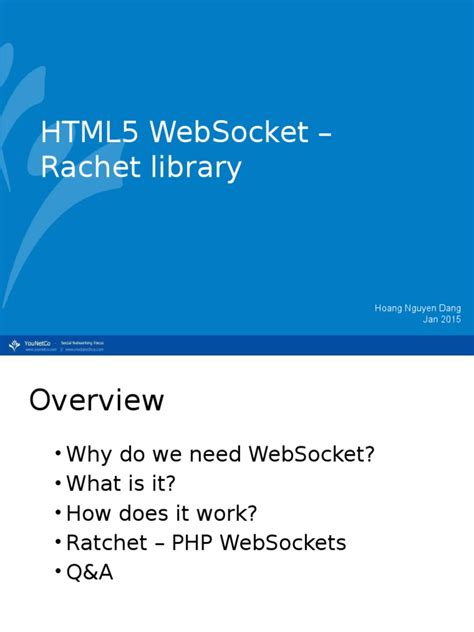 html5 websocket rachet library hoang nguyen dang jan 2015 pdf