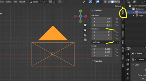 how do i center the camera on the 3d cursor in this image basics