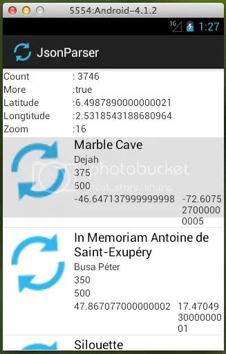 belajar android tutorial parsing json dengan menggunakan spring