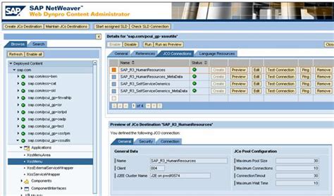 web dynpro java ess application fails while running sap library sap