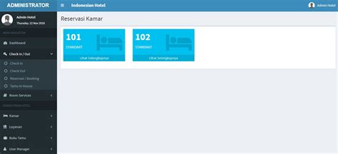aplikasi reservasi hotel berbasis web dengan php mysql