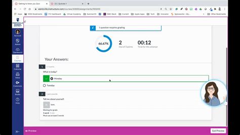 canvas new quizzes tutorial youtube