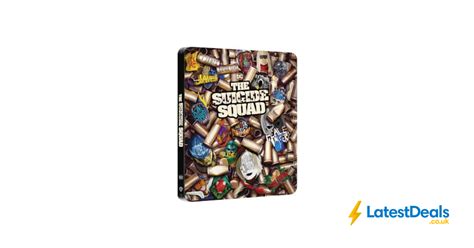 The Suicide Squad Limited Edition 4k Ultra Hd Steelbook Includes Blu