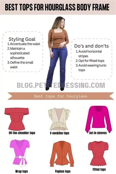 The Comprehensive Tops Guide For The Hourglass Body Shape Hourglass