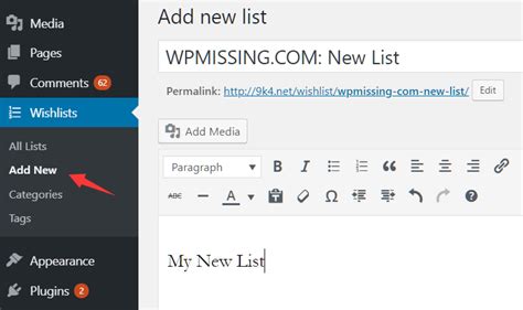 add posts products to wishlist plugin for wordpress wishlist wp missing