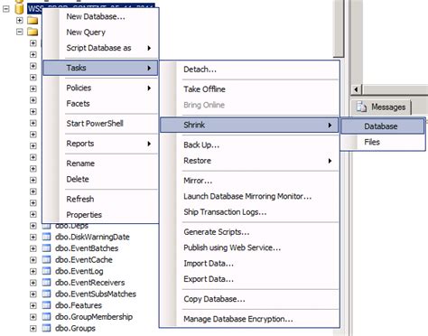 follower sharepoint how to shrink transaction log file