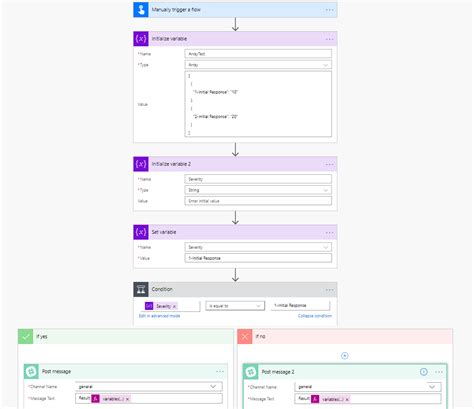 solved using array variables in flows power platform community