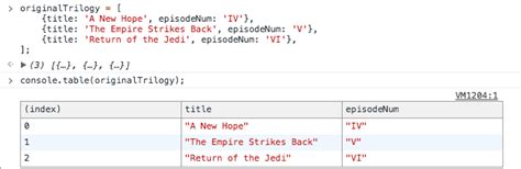 debugging javascript in the browser with console api