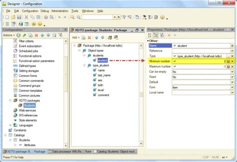 reading xml files using xdto 1c enterprise