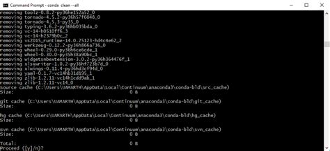 codes of interest cleaning up your anaconda installations