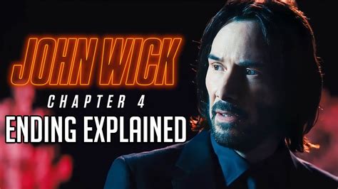 John Wick Chapter 4 Ending Explained Spoilers Youtube