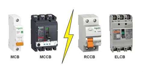 Perbedaan Antara Mcb Mccb Rccb Elcb
