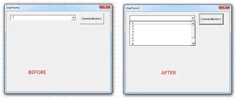 excel vba combobox array excel vba range transpose array