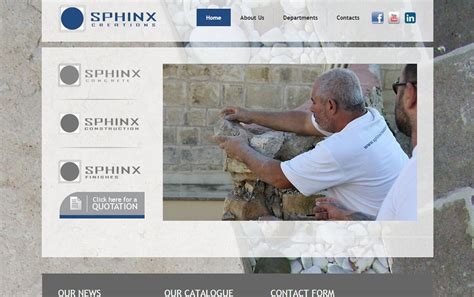 sphinx creations switch page graphic design web design services