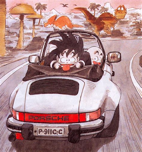 Son Goku Kuririn And Muten Roushi Dragon Ball And 1 More Drawn By