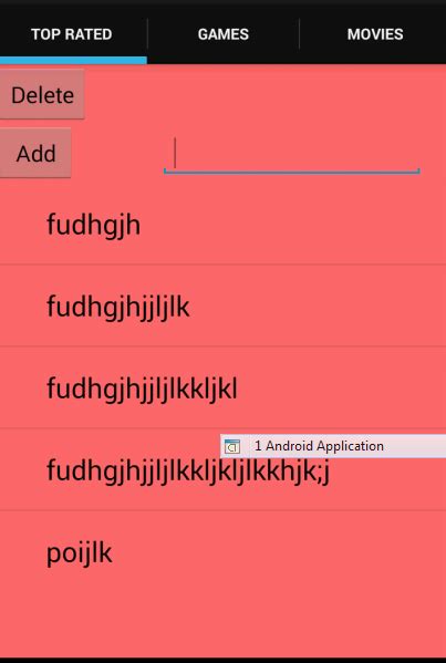 android how to delete multiple selected line items from a listview