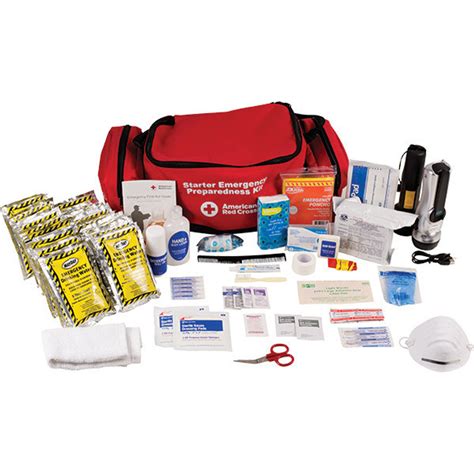 American Red Cross Emergency Preparedness Kit Rc562 Jendco Safety