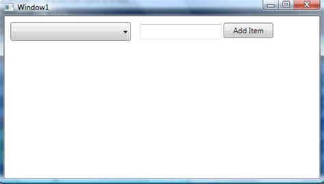 wpf combobox