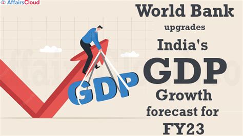 World Bank Upgrades Indias Gdp Growth Forecast For Fy23 To 6 9 Fitch