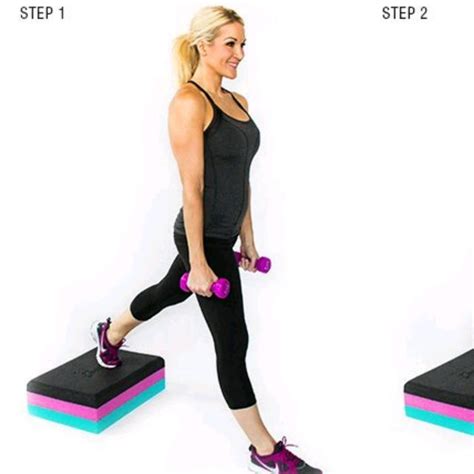 Alternating Step Lunge And Bicep Curl By Sonia R Exercise How To Skimble