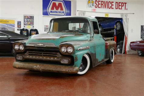 1959 Chevrolet Apache Rat Rod Patina Tennessee Custom Rare Pick Up See