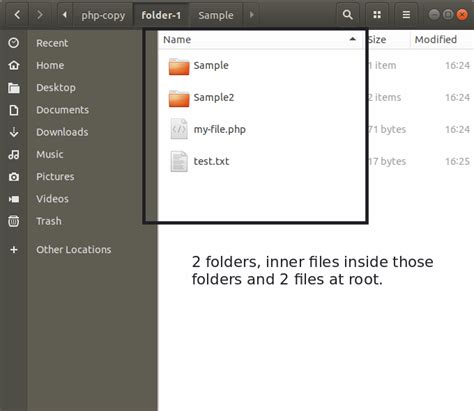 copy entire contents of a directory to another directory