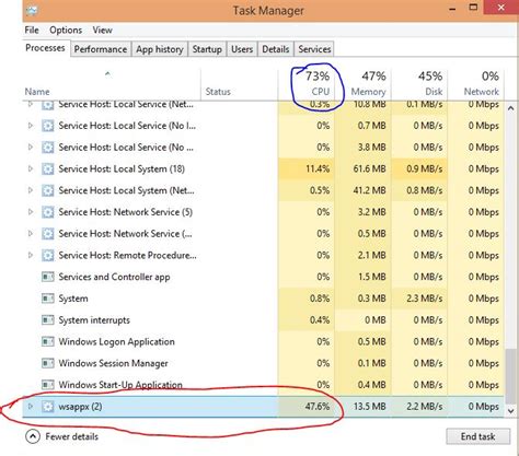what is wsappx high disk usage problem — fix 100 percent disk usage in