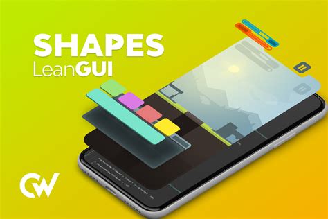 lean gui shapes gui 도구 unity asset store