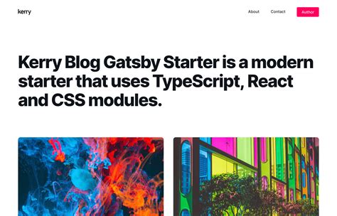 gatsby netlifyを使って、手軽にポートフォリオサイトを作ろう！ a c o journal a c o inc